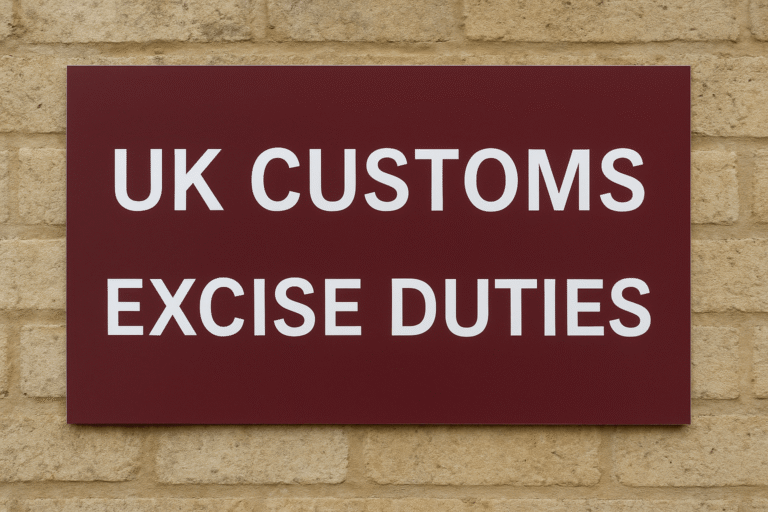 UK Import Costs: Customs and Excise Duties