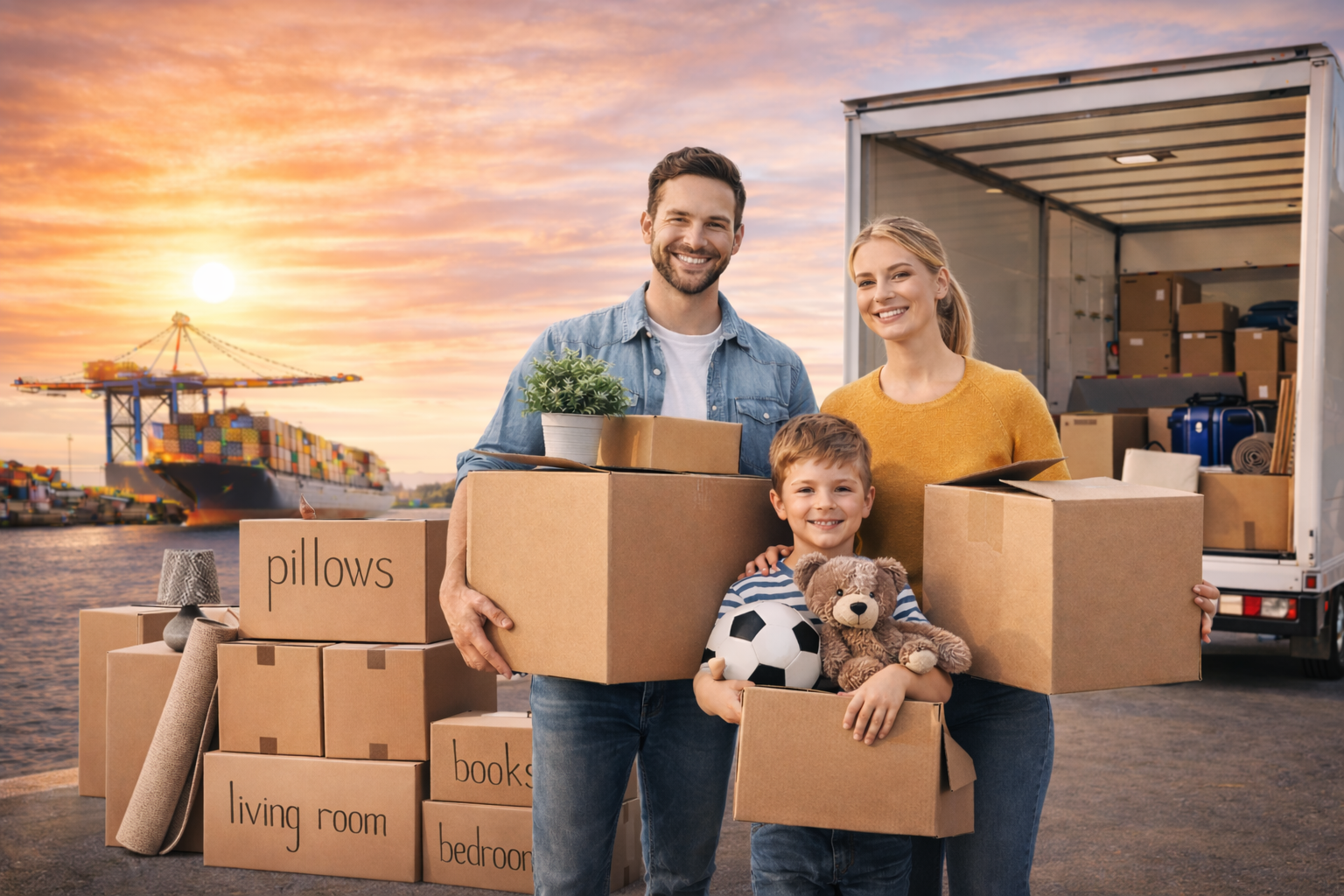 Shipping Personal and Household Effects from the UK