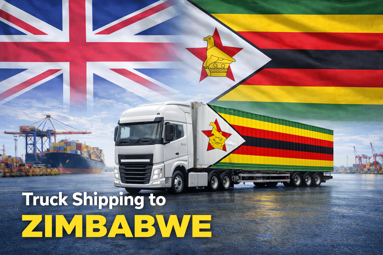 Truck Shipping to Zimbabwe - Ascope Shipping